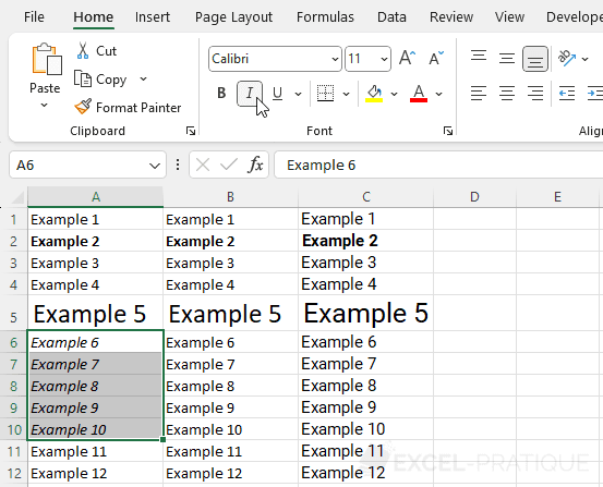 Excel Training: Basic Manipulations (2/5)